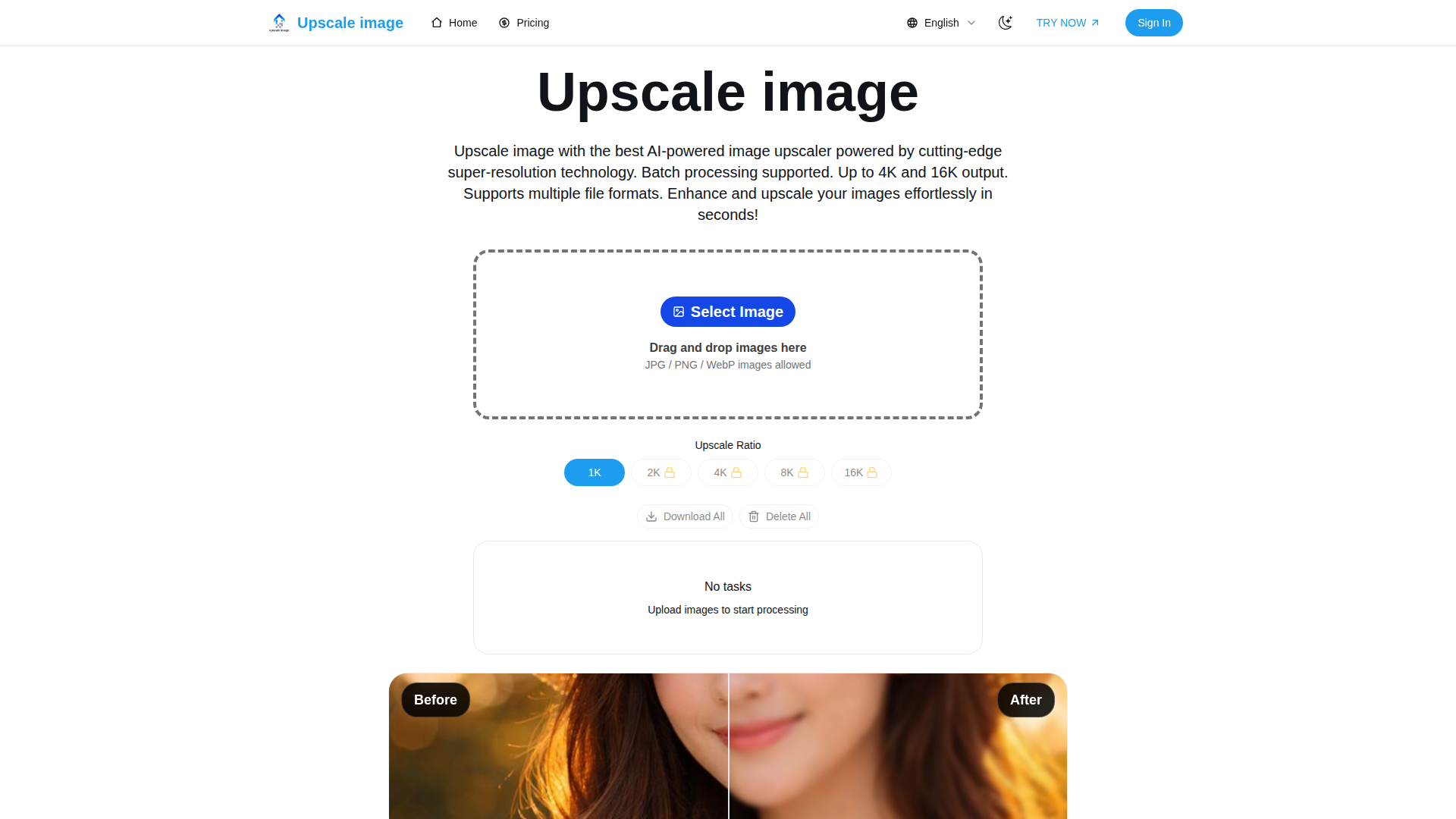 Upscale Image: AI-Powered Image Upscaler | ShowMeBest.ai