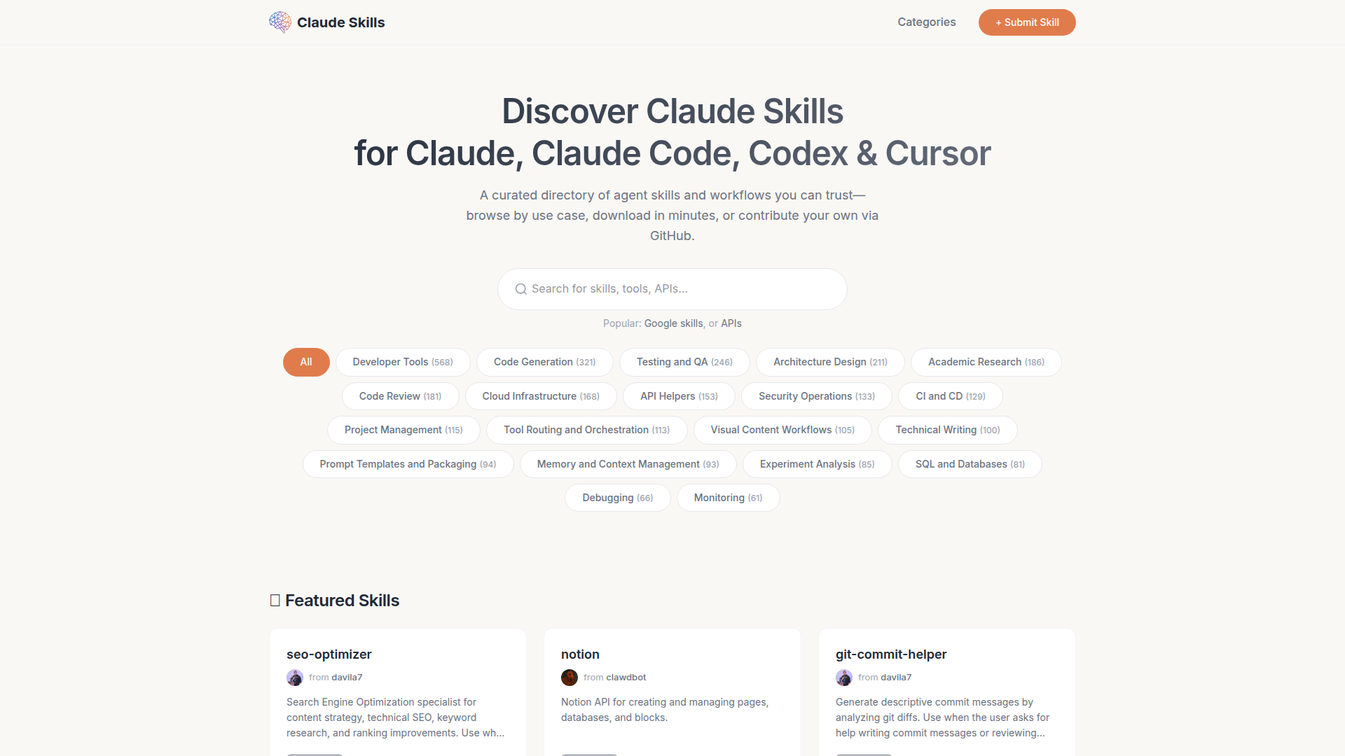 Claude Skills Library: Agent Skills for Claude | ShowMeBest.ai
